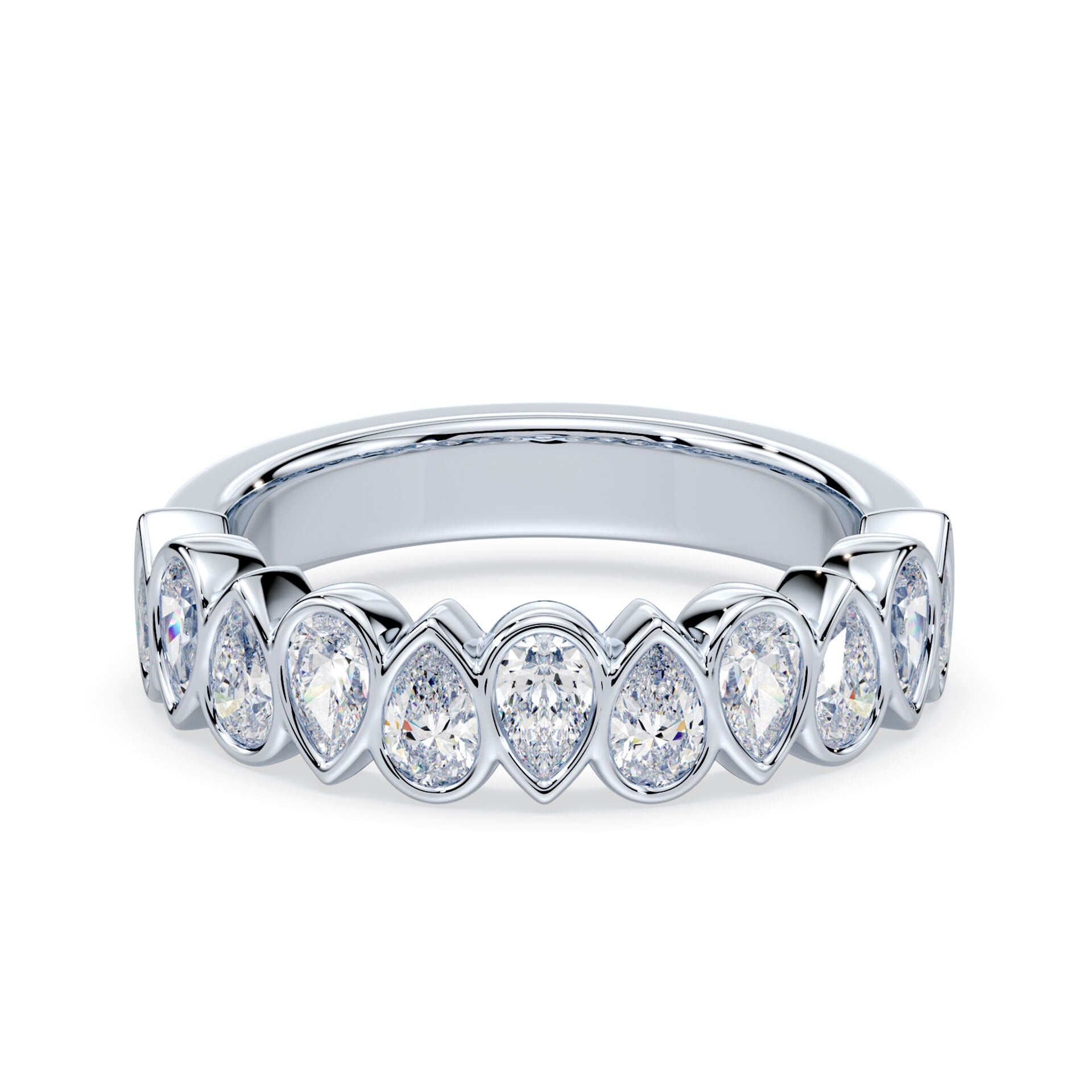 Pear Lab Diamond Bezel Band – Plum