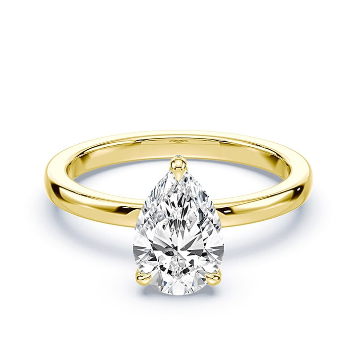 Pear Cut Engagement Rings | Plum Diamonds