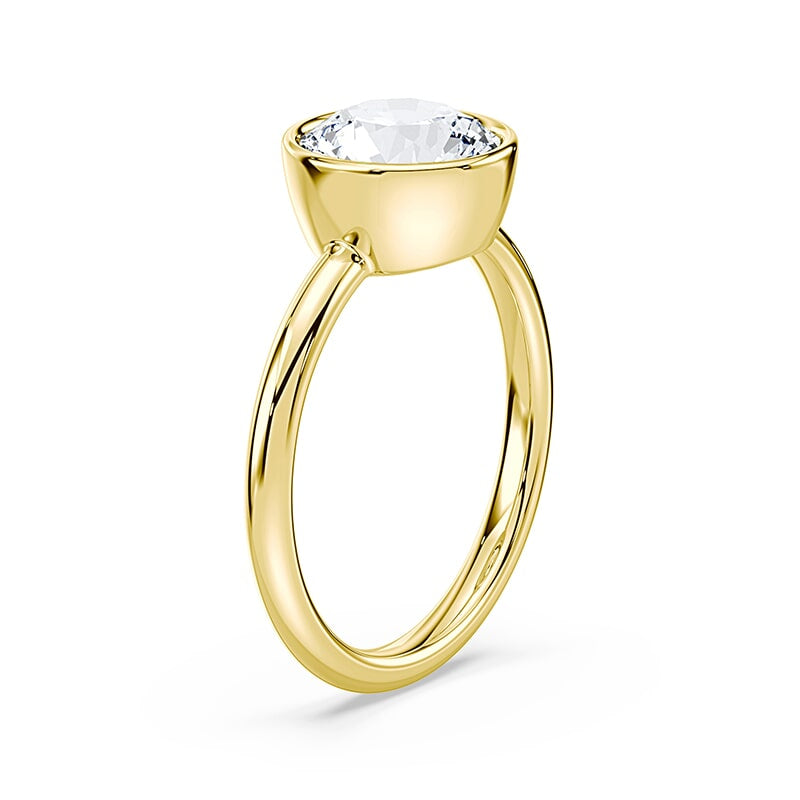 Bezel Engagement Rings | Plum Diamonds