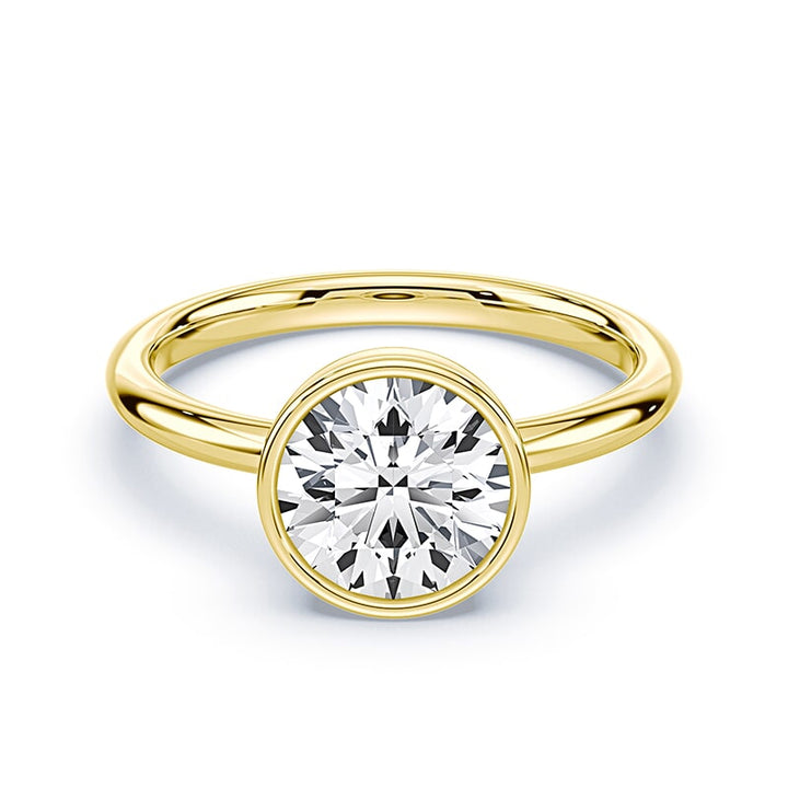 Bezel Engagement Rings | Plum Diamonds