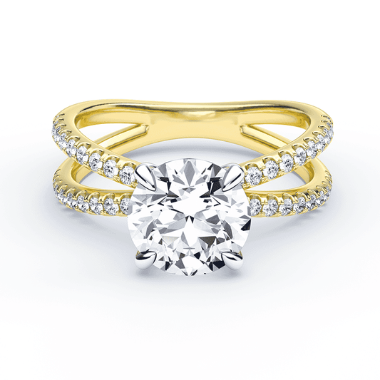 Twisted Band Engagement Rings | Plum Diamonds
